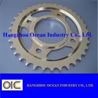 China Customizable Steel Motorcycle Sprockets Varies Depending On Model Various Sizes for sale