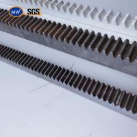 China Straight Tooth Profile Gear Racks for Industrial Machinery and Durable Nature Material for sale