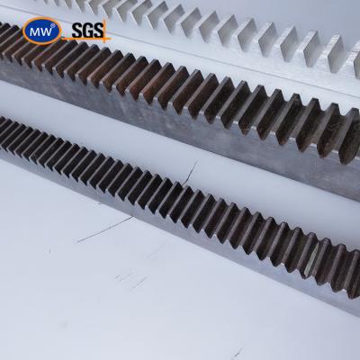 China Straight Tooth Profile Gear Racks for Industrial Machinery and Durable Nature Material for sale
