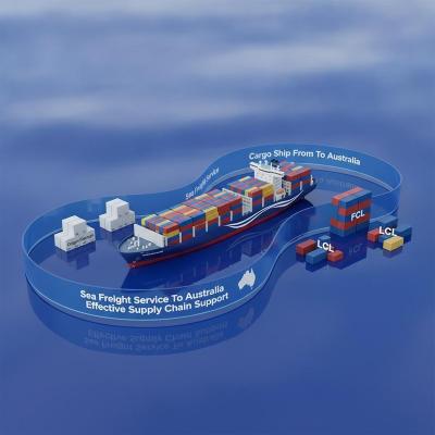 China Sea Freight Service Cargo Ship From To Australia Including FCL LCL And Origin Storage For Effective Supply Chain Support for sale