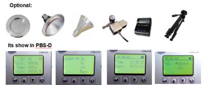 China Portable Air Sampler for Bacteria Sampling 100L/min Stainless Steel Head for sale