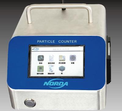 China Touch Screen Laser Particle Counter 2.83L/min 0.1cfm 6 Channel ISO14644 for sale