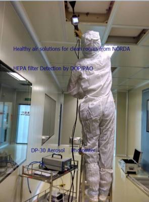 China DP-30 Aerosol Photometer for HEPA Filter Leak Detection 0.0001% to 100% Measuring Scope for sale