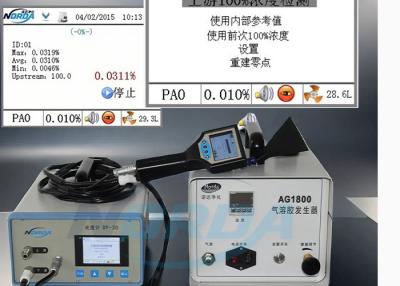 China Norda DP-30 Aerosol Photometer PAO 0.0001 μg/m3 Resolution 9.8kg Portable Cleanroom Testing for sale