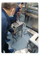 China AG-60 Cold Aerosol Generator for HEPA Leak Detection PAO DOP 220V 50-2000 cfm for sale