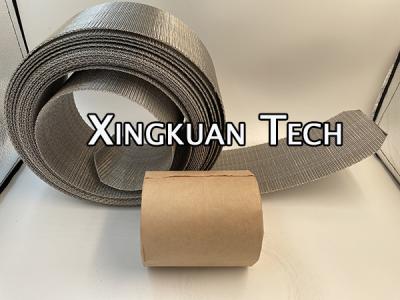 China Stainless Steel Mesh Belt KPZ 72x15 150mmx10mtrs Reverse Dutch Weave RDTW for sale