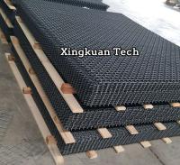 China High Carbon Steel Corrugated Mesh Screen For Crushing And Screening Equipment for sale