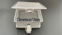 China Stainless Steel Precision Disinfection Box Dental Instruments Storage for sale