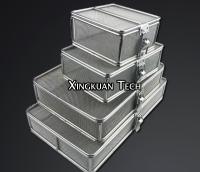 China Stainless Steel 304 Precision Cleaning Tray With Locked Cover For Hospital for sale