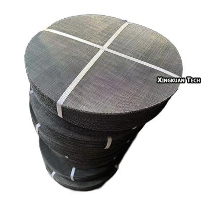 China 270mm Dia 60meshx0.19mm Wire Mesh Filter Discs For PP Material Production for sale