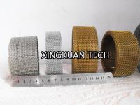 China 2cm 1m Woven Steel Mesh Screen Super narrow with closed edge for sale