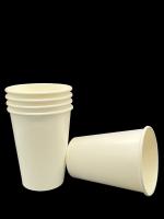 China 4oz 8oz 12oz Single Wall Paper Cup Custom Logo Disposable Hot Beverage Cups for sale