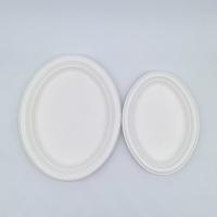 China Environmental Protection Sturdy Biodegradable Bagasse Plates Bagasse Pulp Products for sale