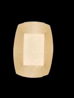 China Customized Size Kraft Boat Tray Kraft Paper Food Boats Easy To Handle for sale