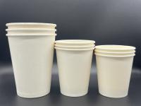 China 4oz 8oz 12oz Single Wall Paper Cup Custom Logo Disposable Hot Beverage Cups for sale