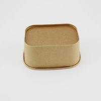 China 750ml Disposable Kraft Paper Bowls Paper To Go Container Grease Resistant for sale