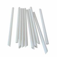 China Customizable CPLA Compostable Straws 6*230mm Environmental Protection for sale