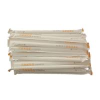 China Customizable CPLA Compostable Straws 6*230mm Environmental Protection for sale