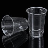China 24oz φ90mm Compostable Clear Cups PLA Coffee Cups Environmental Protection for sale