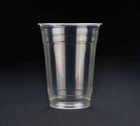 China Customized Size 100% Biodegradable PLA Plastic Cup Airline PLA Cold Cups for sale