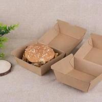 China OEM ODM Disposable Paper Food Box Fried Chicken Packaging Boxes Oil Free for sale