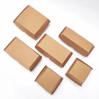 China Degradable Eco Friendly Corrugated Food Box Burger Packaging Box Durable for sale