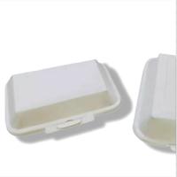 China 600ml Packaging Paper Lunch Box Clamshell Take Out Containers Stackable for sale