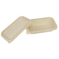 China Biodegradable corn starch disposable lunchboxes for bento or take-out food lunchboxes for sale