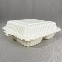 China Custom Logo Take Away lunch Boxes Container Restaurant Plastic Disposable Food Container for sale