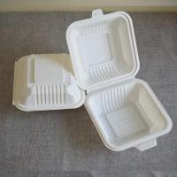 China Biodegradable Lunch Boxes Disposable Corn Starch Lunch Boxes Lunch Boxes for sale