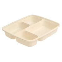 China Storage and containers Eco-friendly biodegradable corn starch food containers bento boxes for sale