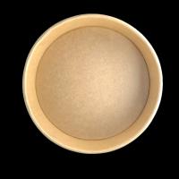 China Sturdy 1000ml Disposable Paper Salad Bowls Environmental Friendly for sale