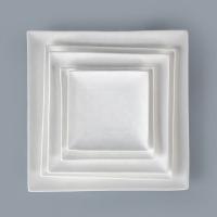 China Eco Friendly Square Food Pulp  Plate With Lid OEM ODM Available for sale