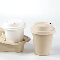 China 1oz 2oz 4oz 8oz 12oz  Bagasse Coffee Cups for sale