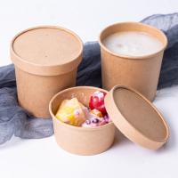 China 12 Oz Paper Bowls With Lids Leakproof for sale