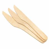 China Compostable Wooden Cutlery Reusable for sale