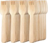 China Lightweight  Disposable Wooden Cutlery Set Customizable Sustainable for sale