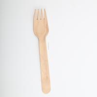 China 180MM Size Compostable Wooden Forks For Party And Restaurant for sale