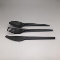 China Eco Friendly Renewable Resources Bulk CPLA Forks Knives Biodegradable Disposable Cutlery for sale
