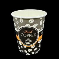 China 6oz 8oz 12oz Eco-Friendly Single Layer Paper Cup Water-Resistant and Non-Toxic for Hot and Cold Drinks for sale