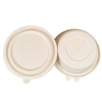 China Biodegradable Microwavable Disposable Corn Starch Bowl With Lid for sale