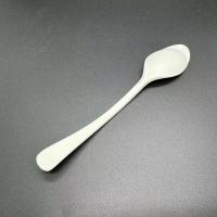 China Lightweight CPLA Cutlery Heat Resistant Biodegradable Disposable Spoons for sale
