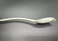 China Lightweight CPLA Cutlery Heat Resistant Biodegradable Disposable Spoons for sale