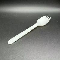 China 2 In 1 Classic Salad Spoon And Fork Customized Logo  CPLA Tableware Eco Friendly for sale