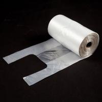 China Custom Printed T Shirt Plastic Grocery Bags Disposable Plastic Shopping Bags for sale