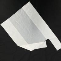 China Custom Printed T Shirt Plastic Grocery Bags Disposable Plastic Shopping Bags for sale
