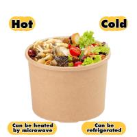 China Convenient And Paper Tableware For Your Food Business Available In Various Sizes And Colors Kraft Paper 26oz Soup Cup for sale