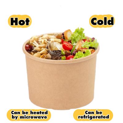 China Convenient And Paper Tableware For Your Food Business Available In Various Sizes And Colors Kraft Paper 26oz Soup Cup for sale