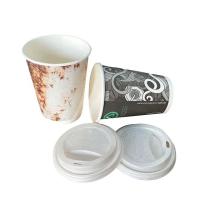 China Black PLA Tableware CPLA ф85mm Strawless Plastic Lids Lightweight for sale