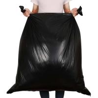China Recycled Pe Plastic Biodegradable Trash Bags Garbage Trash Bags Customizable for sale